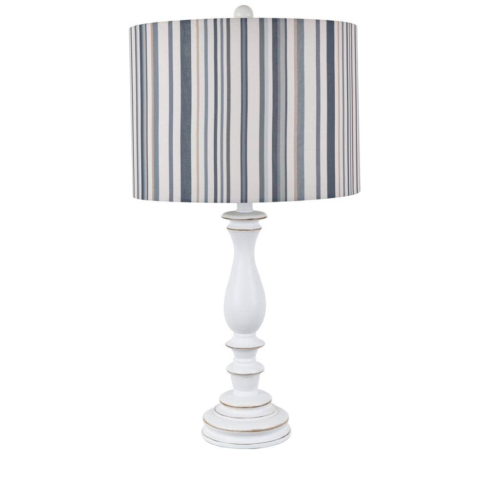 CRESTVIEW COLLECTION Maribelle Multi Stripe Table Lamp EVAVP1628 - The ...