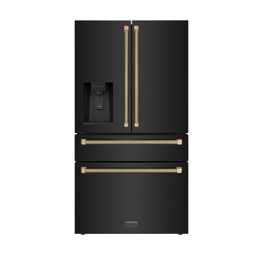 ZLINE Kitchen and Bath Autograph Edition 36 in. Counter-Depth French ...