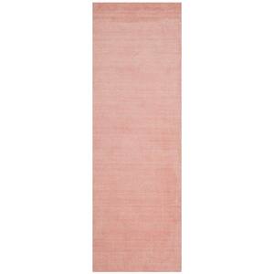 SAFAVIEH Himalaya Pink 4 ft. x 6 ft. Solid Color Area Rug HIM413R-4 ...