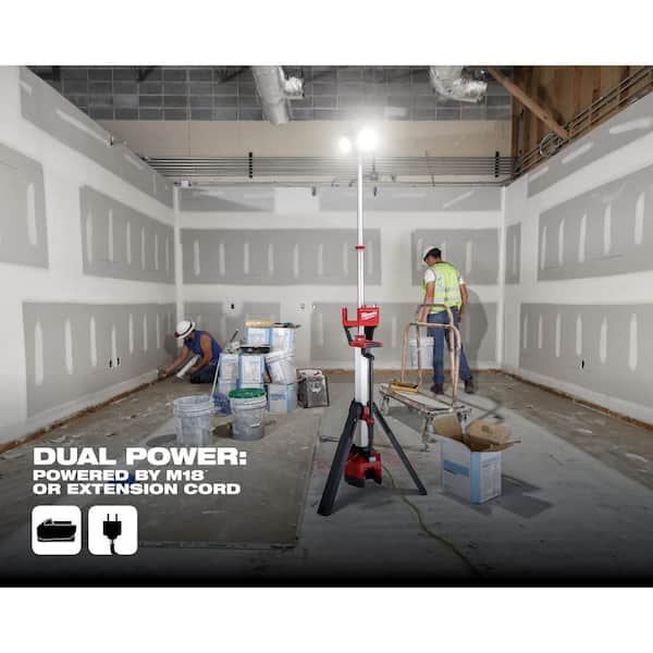 Milwaukee M18 Led Telescoping Stand Light | Shelly Lighting