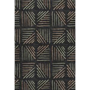 Addison Rugs Mayfield Premium Machine Washable Abstract AMF2413 Navy 10 ...