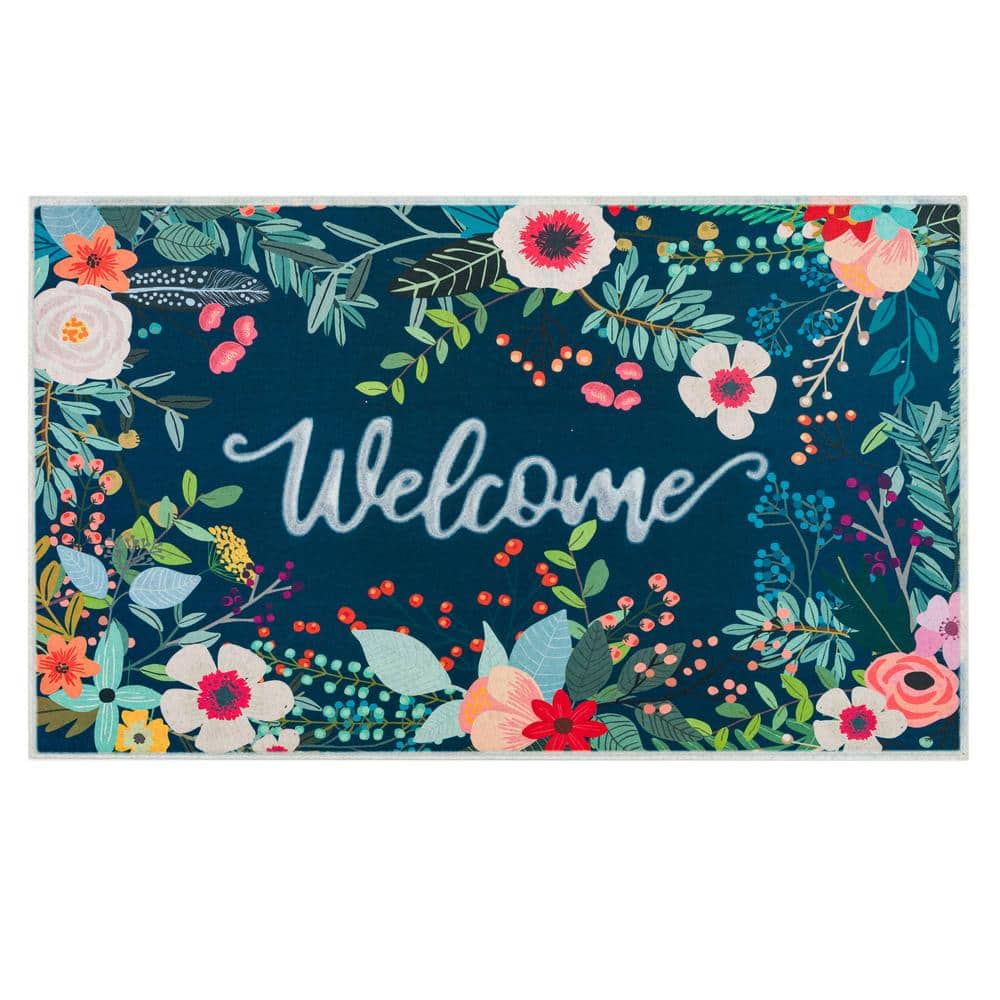 Mohawk Home Country Welcome Multi 18 in. x 30 in. Door Mat 876050 - The ...