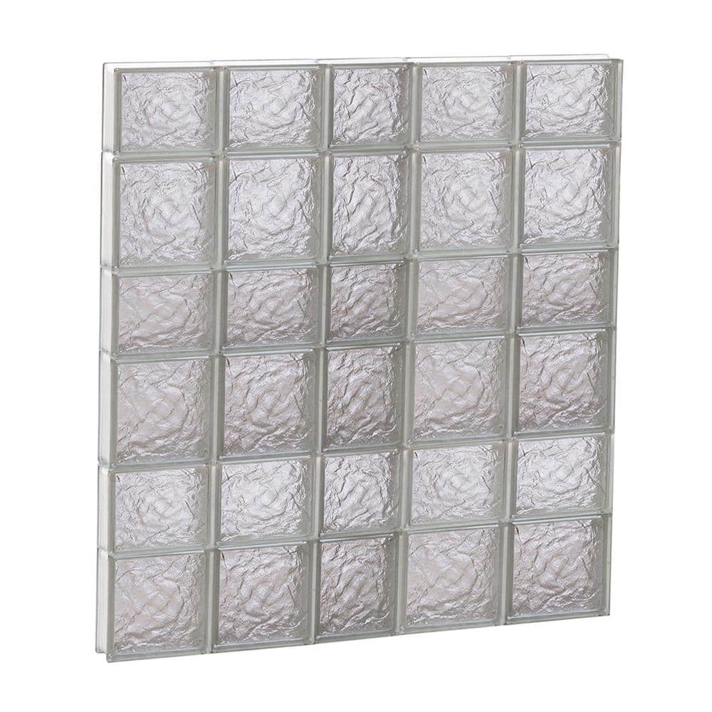 Clearly Secure 36 75 In X 40 5 In X 3 125 In Frameless Ice Pattern clearly-secure-36-75-in-x-40-5-in-x-3-125-in-frameless-ice-pattern