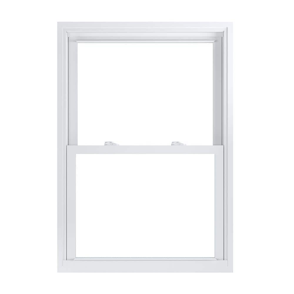 American Craftsman 31.75 in. x 45.25 in. 70 Pro Series White Double ...
