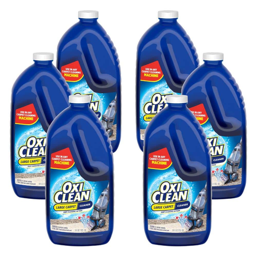 OxiClean 64 oz. Oxi Clean Large Area Carpet Cleaner, (6-Pack) 01206-6 ...