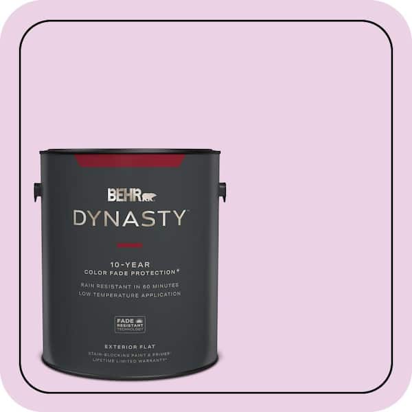 BEHR DYNASTY 1 gal. #670A-2 Champagne Elegance Flat Exterior Stain ...