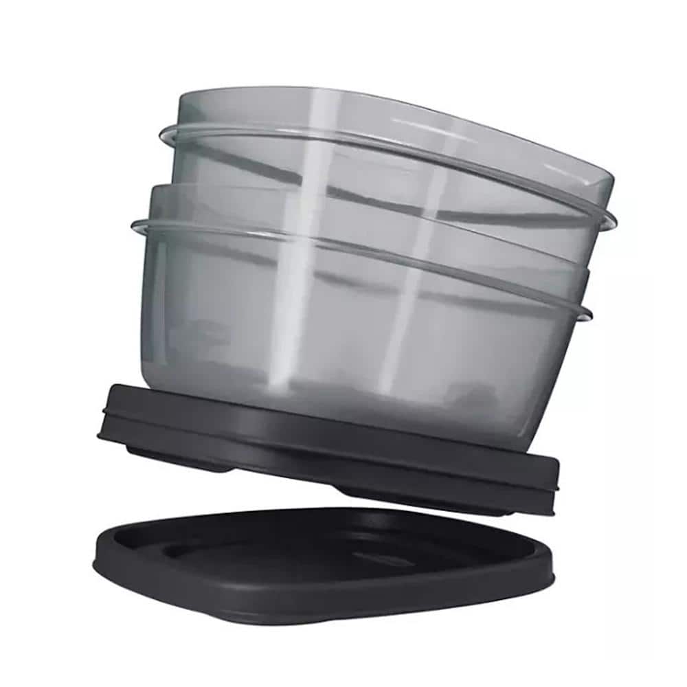 Anqtovp 46-Piece Antimicrobial Food Storage Containers Set with ...