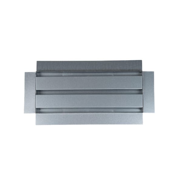 BrandGuard Vents 14 in. x 5.5 in. Galvanized Steel Fire/Ember Resistant ...