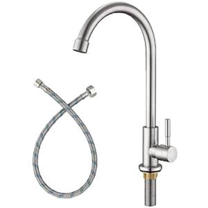 Single Handle Beverage Faucet in Brushed Nickel L-C030N - The Home Depot