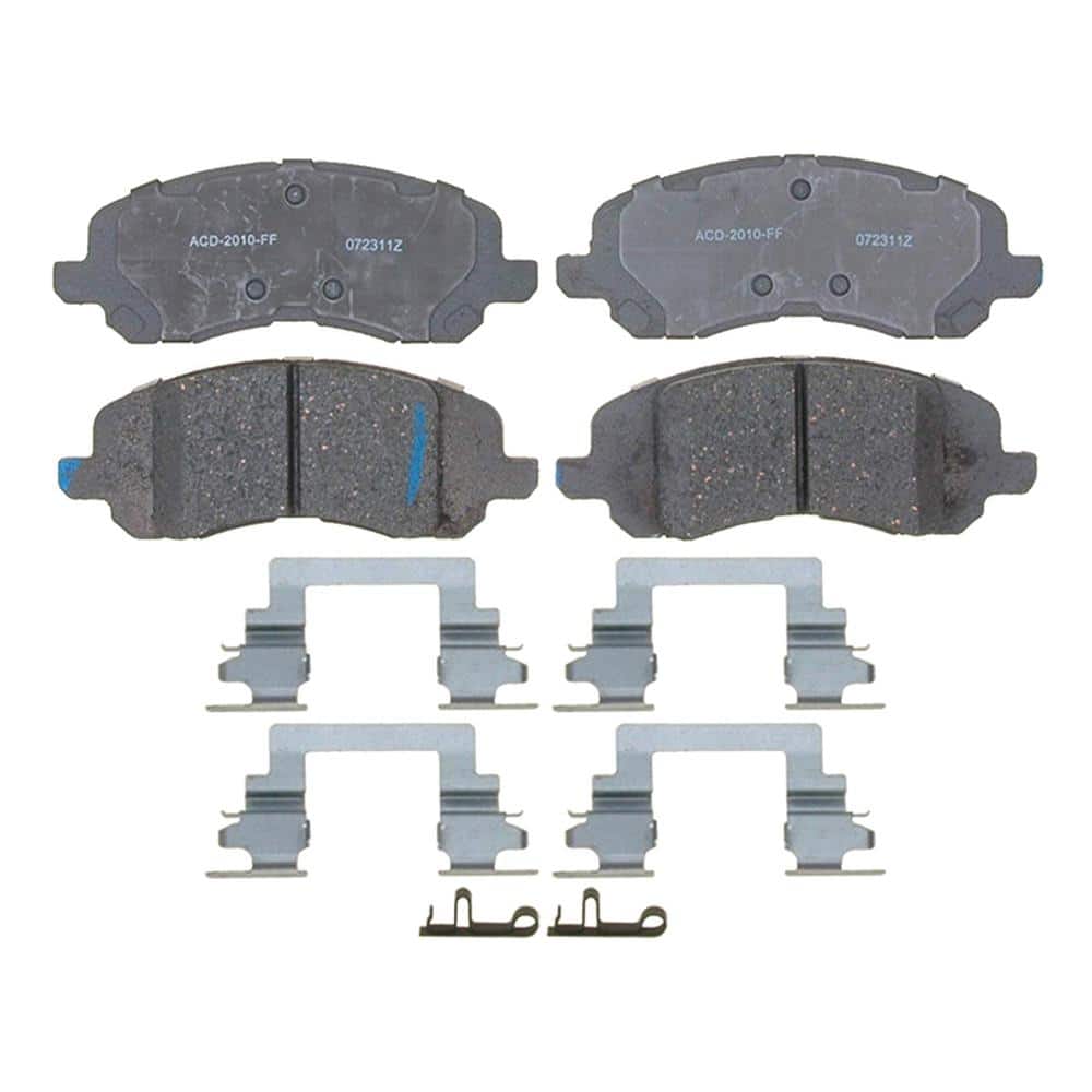 ACDelco Ceramic Disc Brake Pad - Front 14D1285CH - The Home Depot