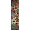 Mohawk Home Tossed Floral Multi 2 ft. x 5 ft. Machine Washable Abstract ...