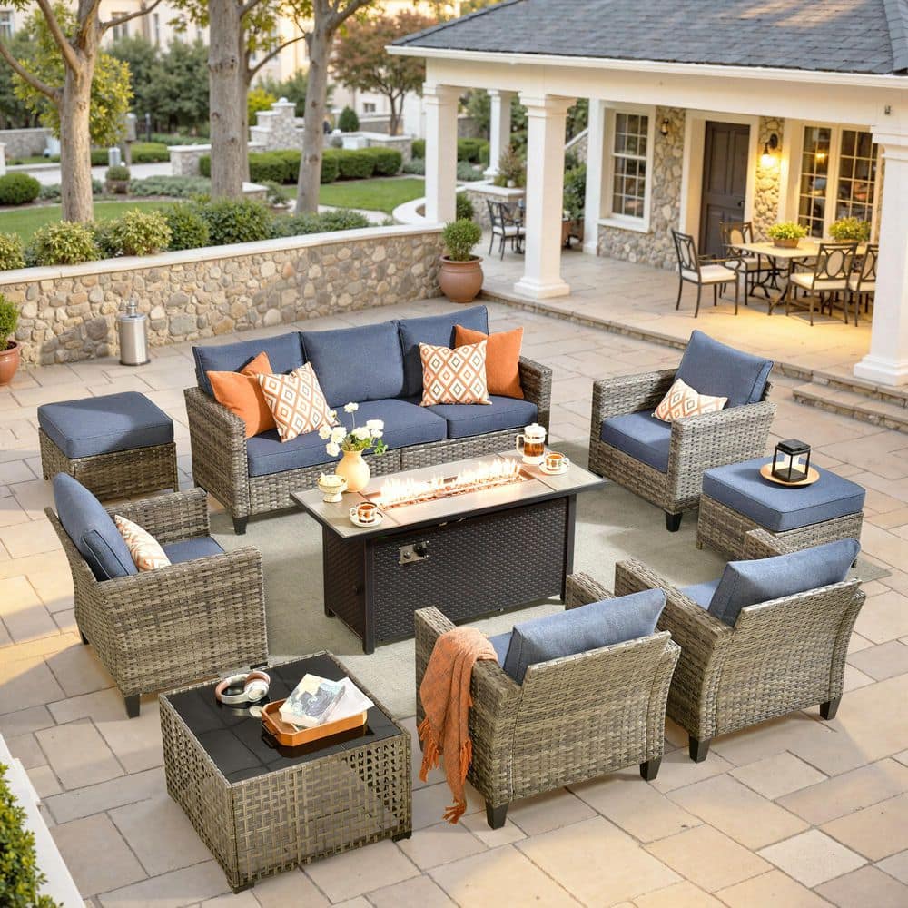 balcony chairs anchor piece outdoor patio setting Nuu Garden Brown 5 ...