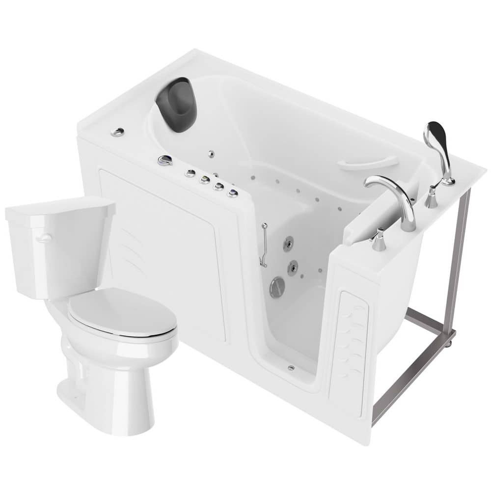 Reviews for Universal Tubs Universal 59 in. x 30 in. Right Drain ...