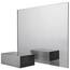 FABBACK 48 in. x 96 in. x 0.118 (1/8) in. Silver Mirror Acrylic Sheet ...
