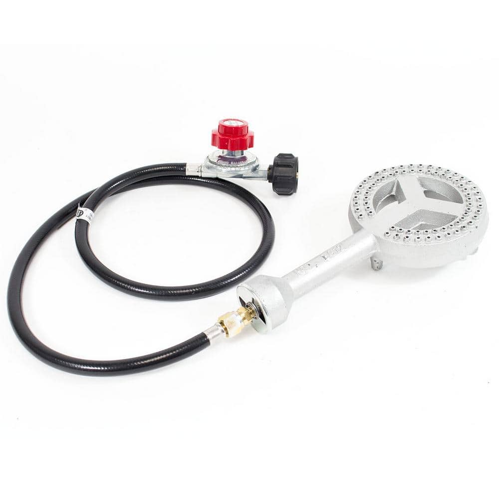 GASONE 5 in. Single Cast Iron Propane Burner Head Side Burner with ...