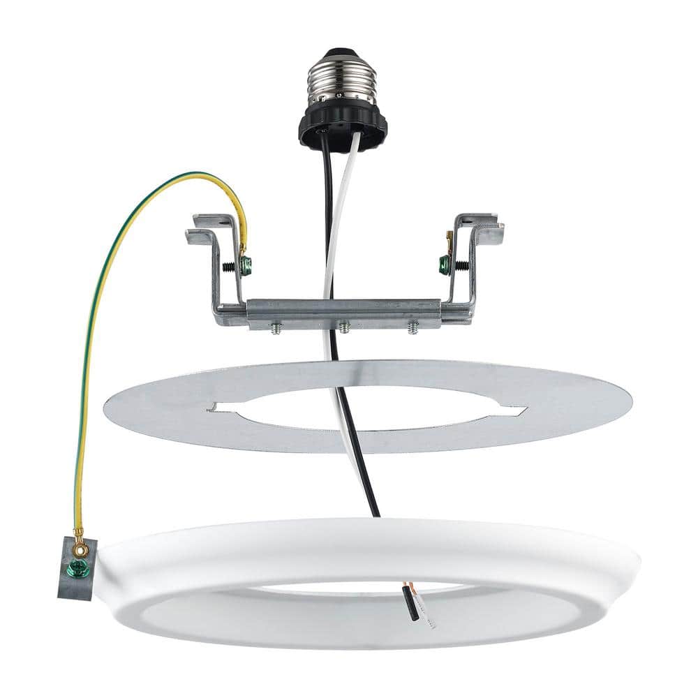 PRIVATE BRAND UNBRANDED 4 in. or 6 in. Recessed Lighting Conversion Kit ...