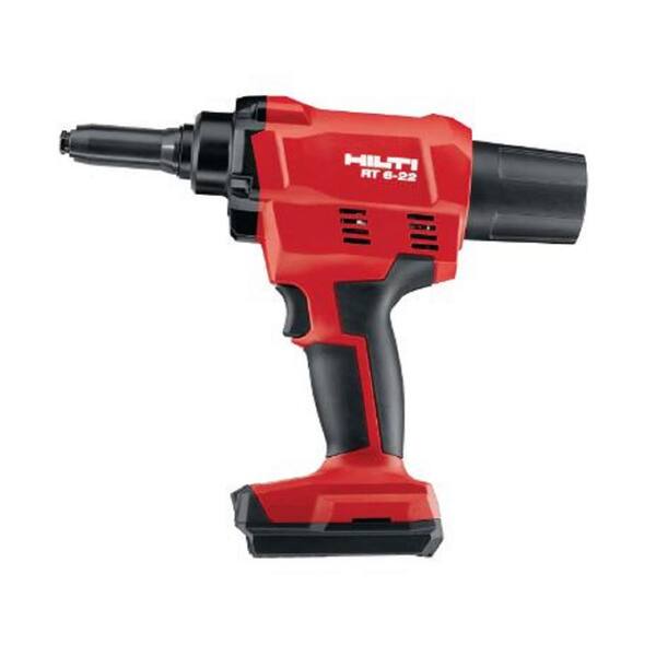 Hilti 22-Volt NURON Battery Cordless Rivet Tool with Nose Pieces ...
