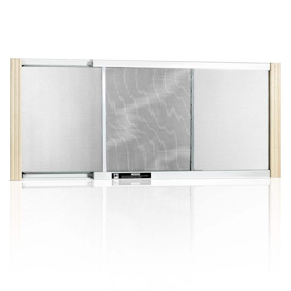 PROAIRA 25 in. x 10 in. Adjustable Frame Quick Slide Window Screen ...