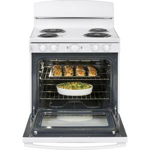 GE - White - Electric Ranges - Ranges - The Home Depot