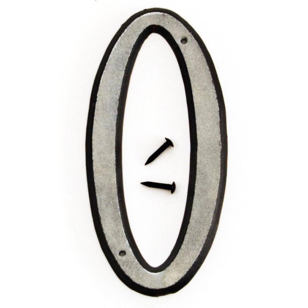 HY-KO 4 in. Reflective Plastic Number 0 30610 - The Home Depot