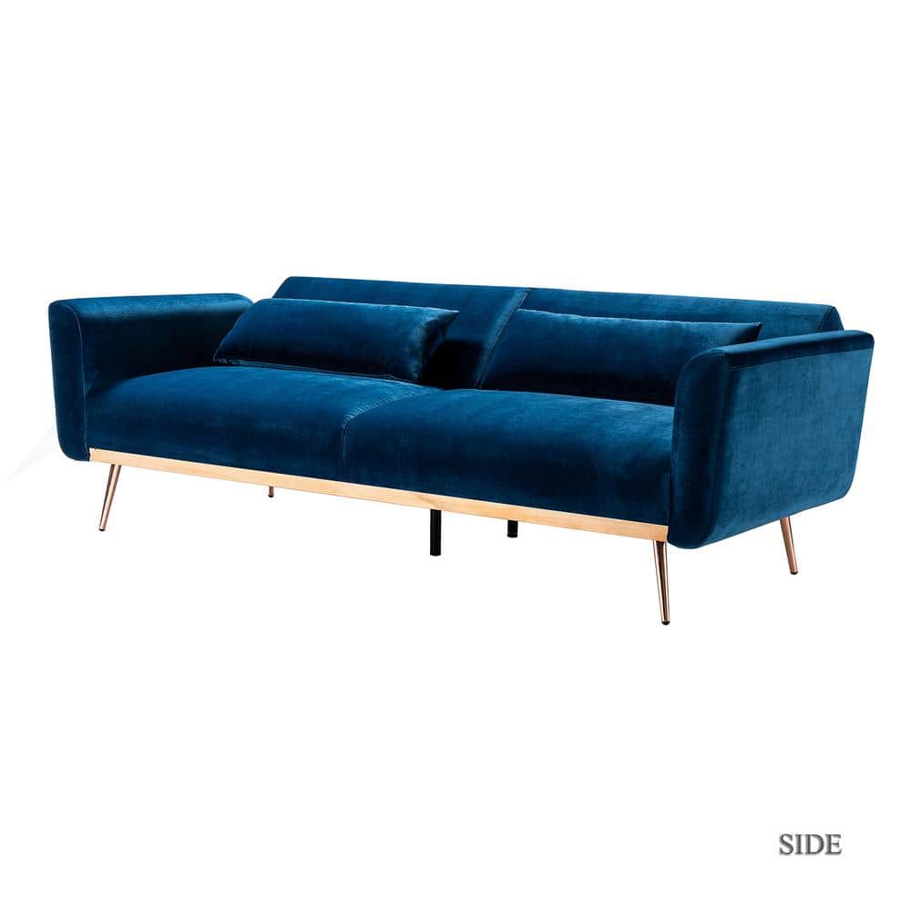 JAYDEN CREATION Cartier 83 in. Flared Arm 3-Seater Reclining Sofa in ...