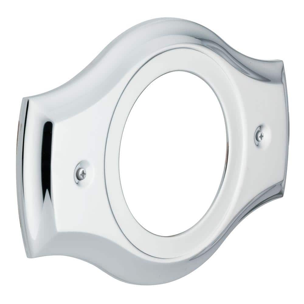 MOEN 5.5 in. Dia Metal Remodeling Cover Plate for 2 and 3-Handle Tub ...