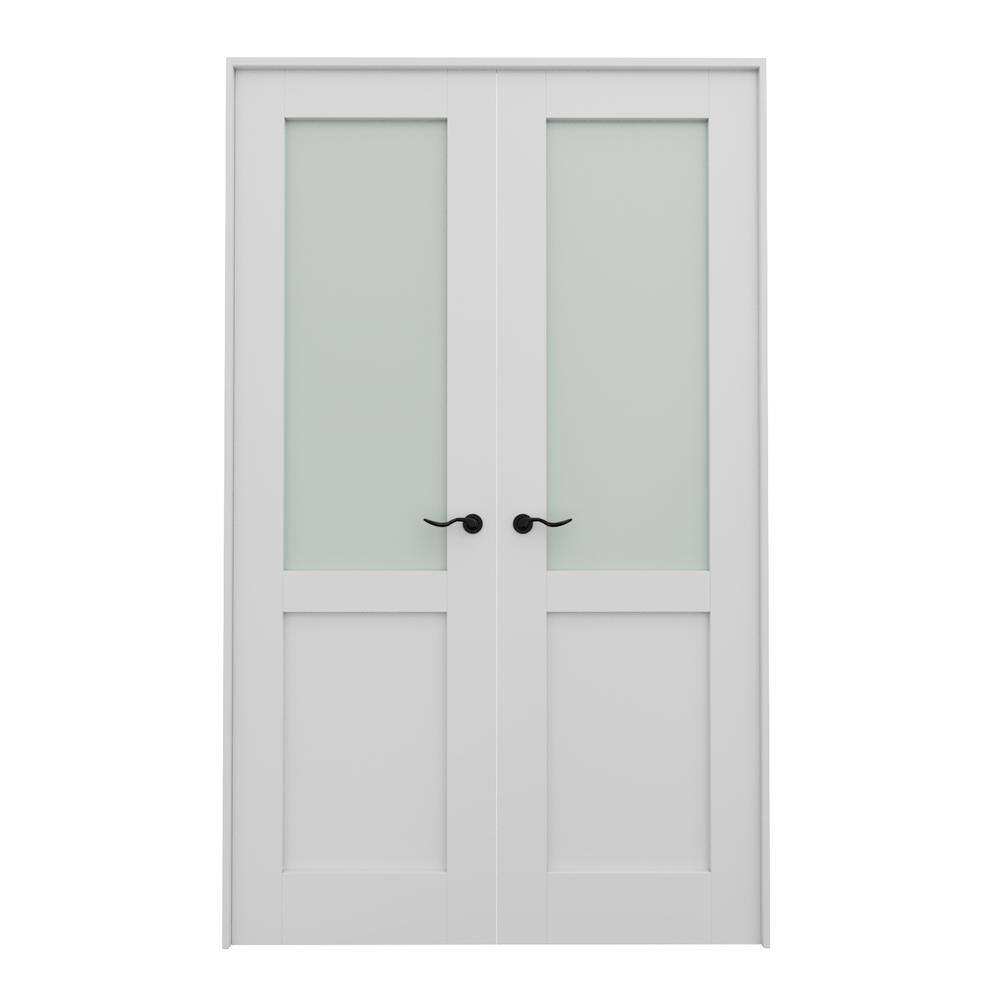 Reviews for ARK DESIGN 48 in. x 80 in. Universal Handed 1/2-Lite ...