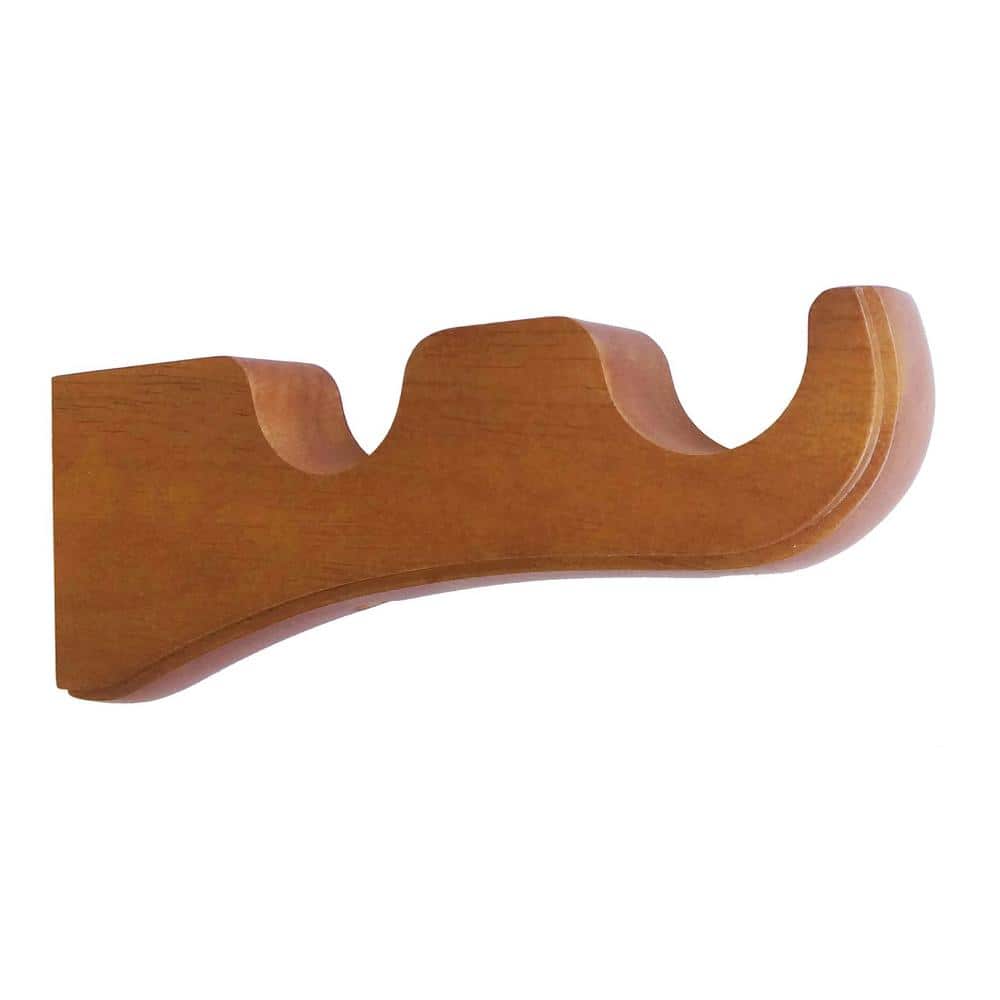 Wooden curtain brackets store