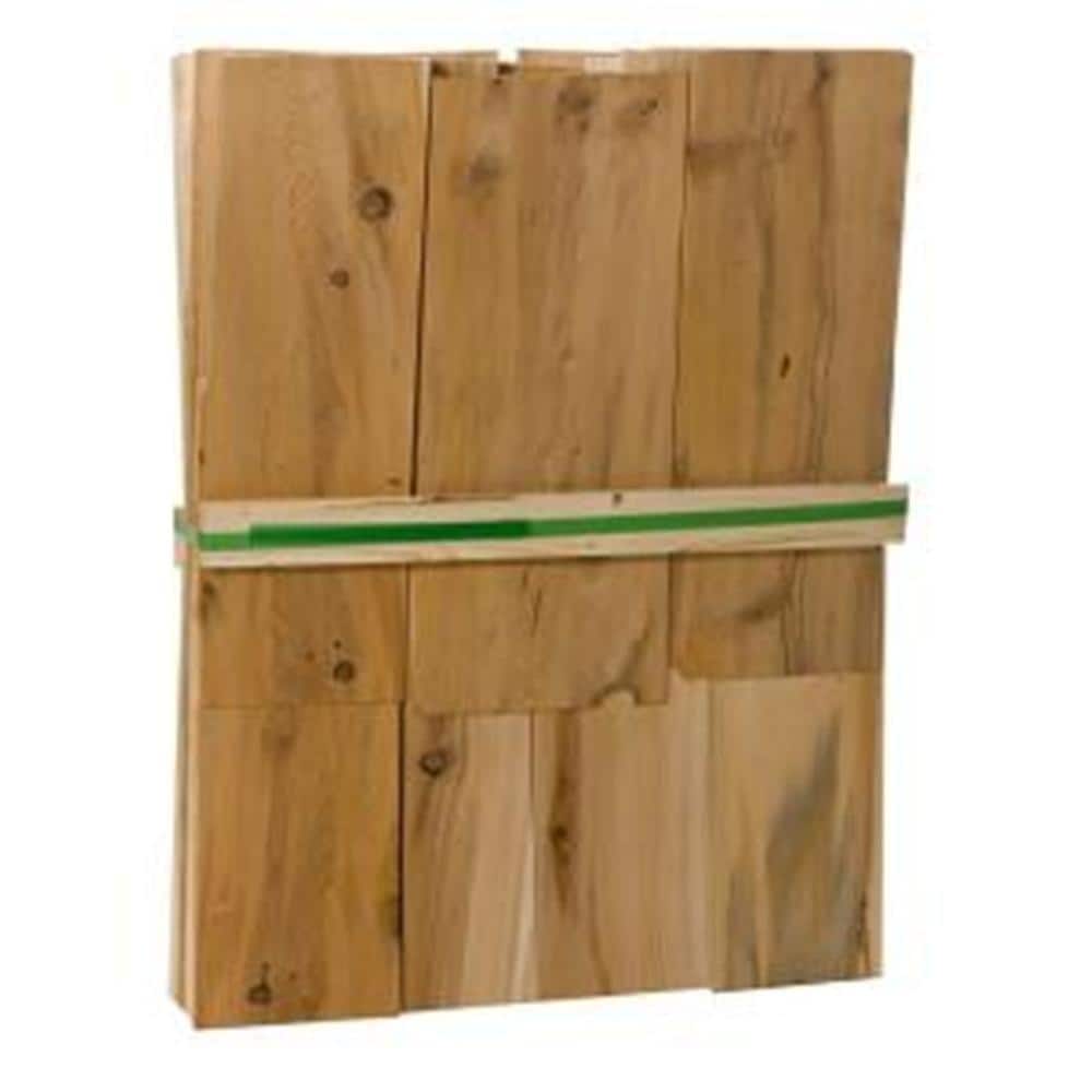 1 in. x 4 in. x 2 ft. Cedar Shingle Boards CSSHDSHAU - The Home Depot