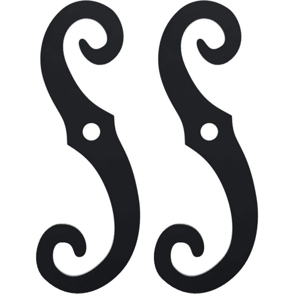 Ekena Millwork SteelTek-in S-in Holdback (Sold as Pair), 304 Stainless ...