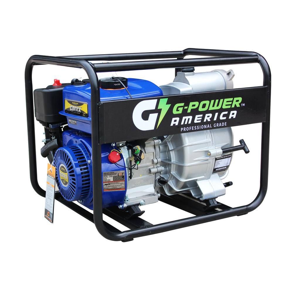 7 HP 3 in. Trash/Water Pump with 208cc LCT Professional Brand Engine ...