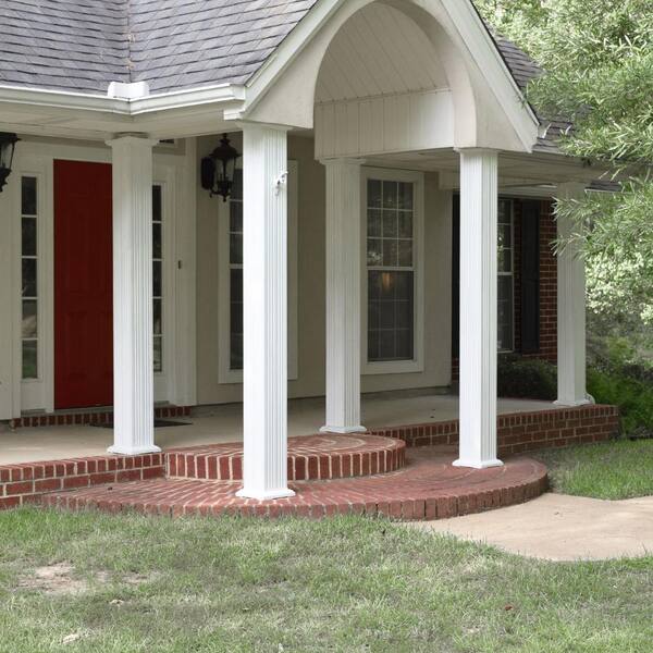 Afco 9' x 7-1/2" Endura-Aluminum Column, Square Shaft (Load-Bearing ...