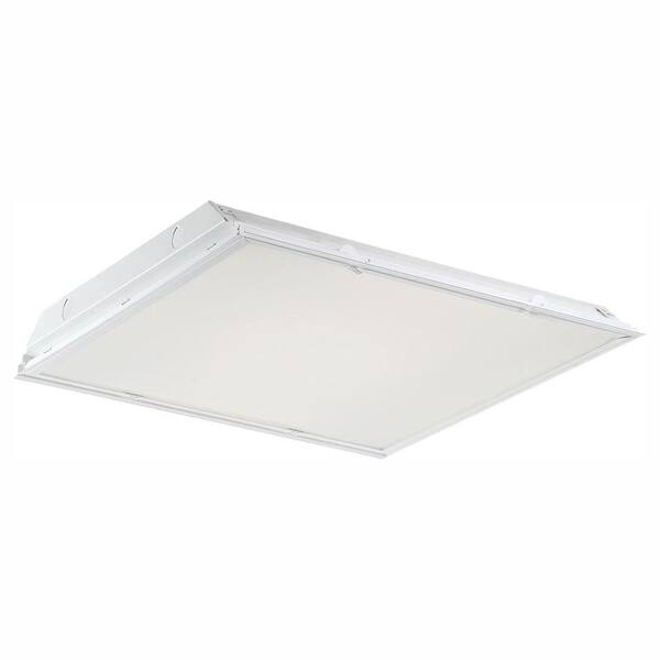 EnviroLite 2 ft. x 2 ft. 64-Watt Equivalent Integrated LED White ...