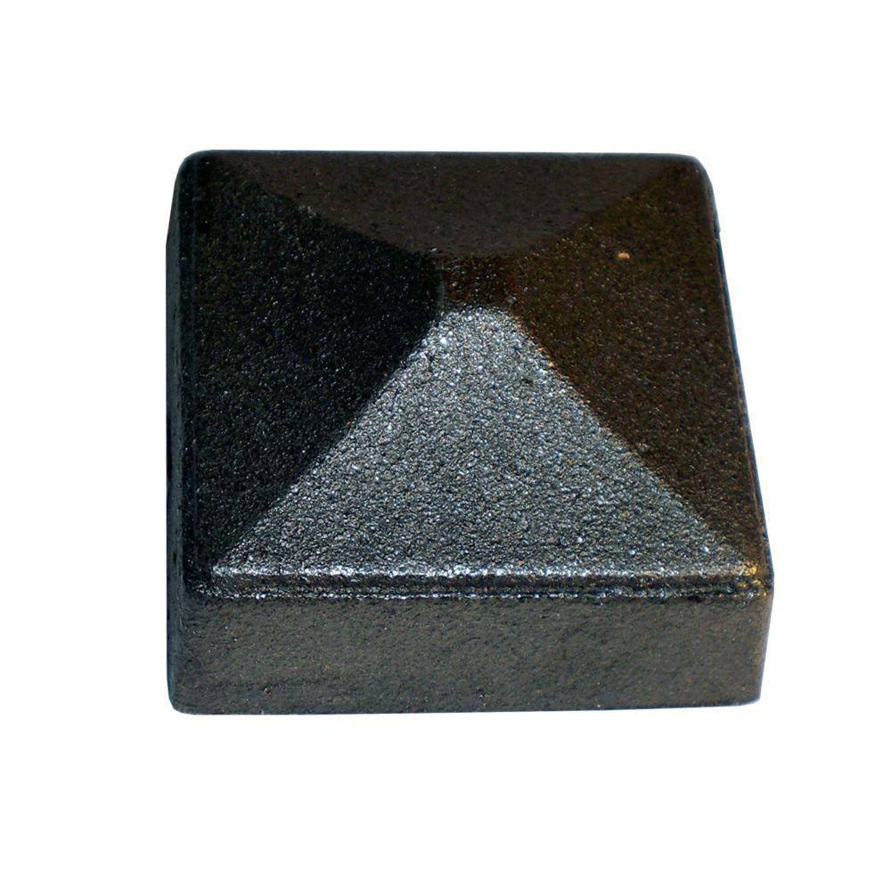 Der Fung Co Inc 3 in. x 3 in. Galvanized Steel Square Post Cap 10-060 ...