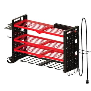 Sttoraboks 16 .6 in. Modular Power Tool Organizer with Charging Station ...