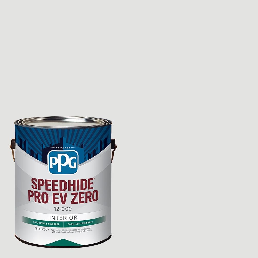 PPG Speedhide Pro EV Zero 1 gal. PPG1001-2 Aria Semi-Gloss Interior ...