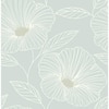 A-Street Prints Mythic Seafoam Floral Seafoam Wallpaper Sample 2764 ...