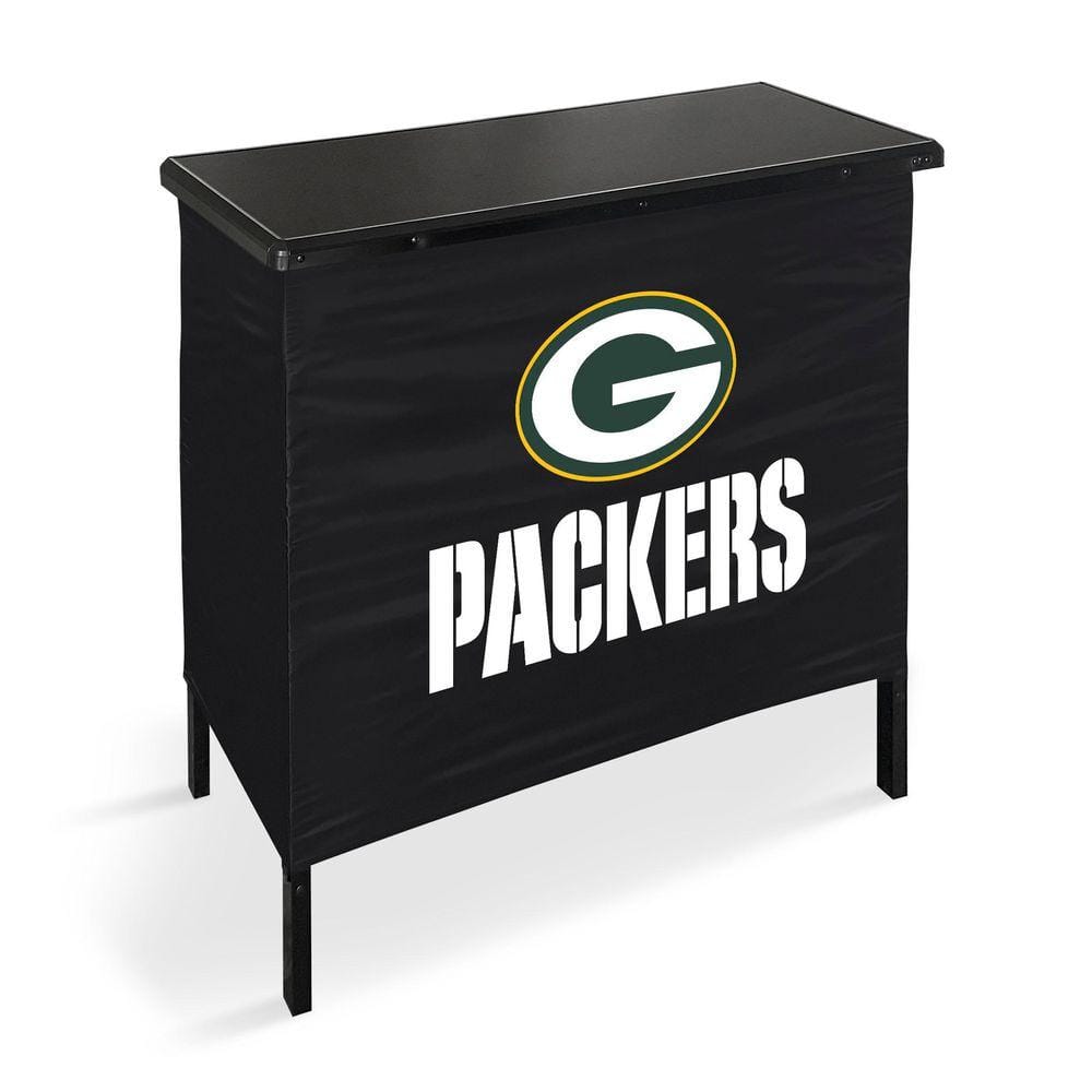 IMPERIAL Green Bay Packers Aluminum Portable Bar with Carry Case and ...