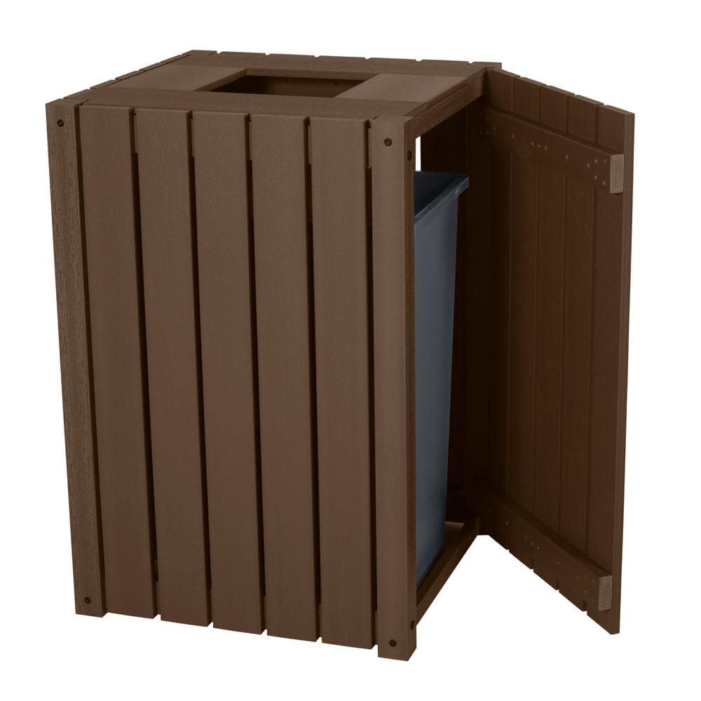 Highwood Commercial 40 Gal. Open Trash Can CM-TR01NA-ACE - The Home Depot