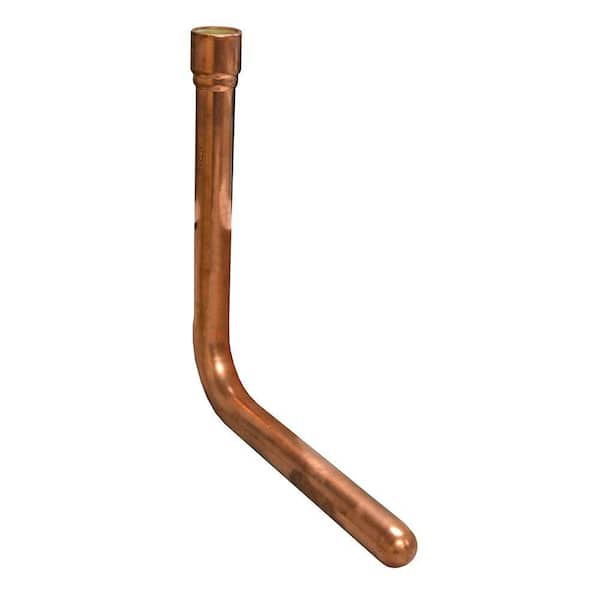 JONES STEPHENS 1 in. Copper CPVC Socket Stub Out Elbow, 11 in. x 10 in ...