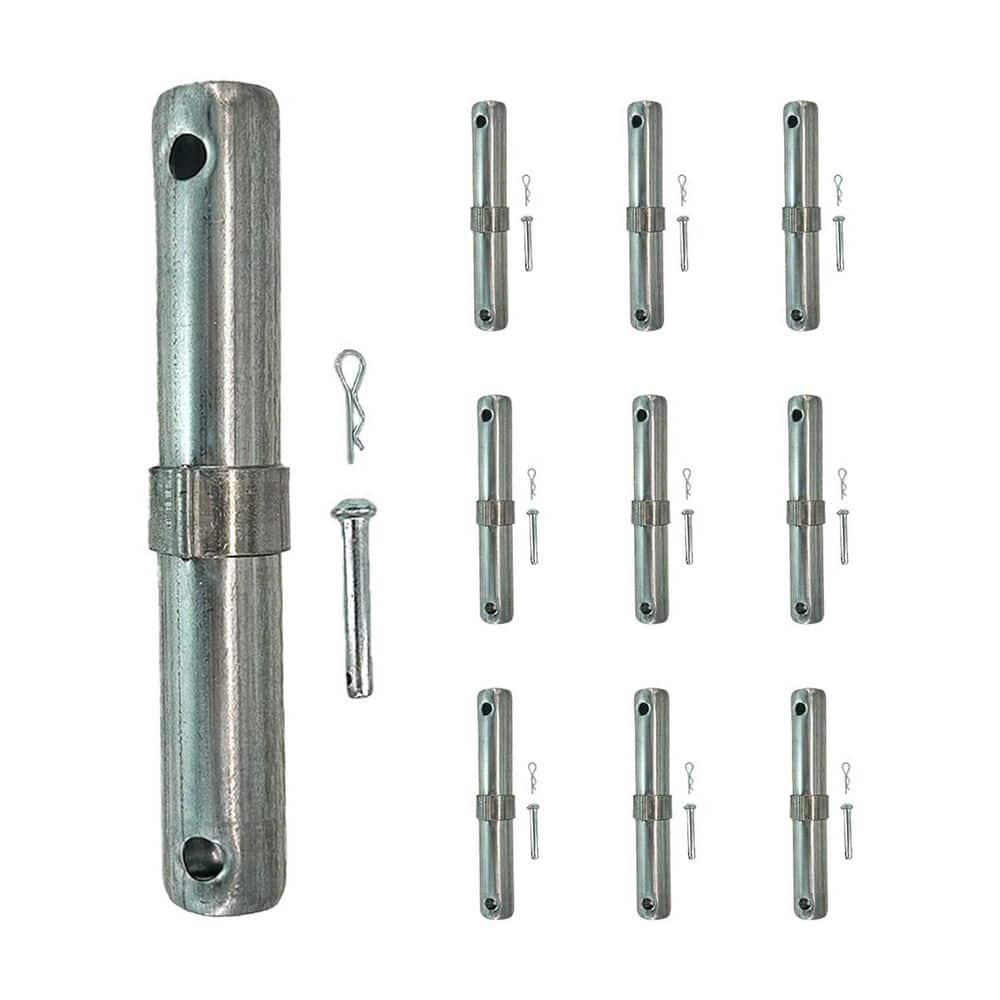 KIWDZFU 10 Pack Heavy Duty Scaffolding Coupling Pins 1-3/8 OD x 9 L ...