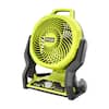 RYOBI ONE+ 18V Cordless Hybrid WHISPER SERIES 7-1/2 in. Fan (Tool Only ...