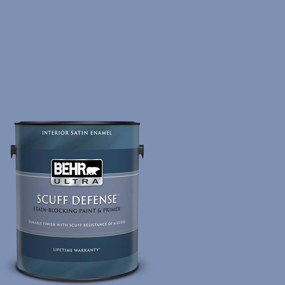 BEHR ULTRA 1 gal. #600D-5 Babbling Brook Extra Durable Satin Enamel ...