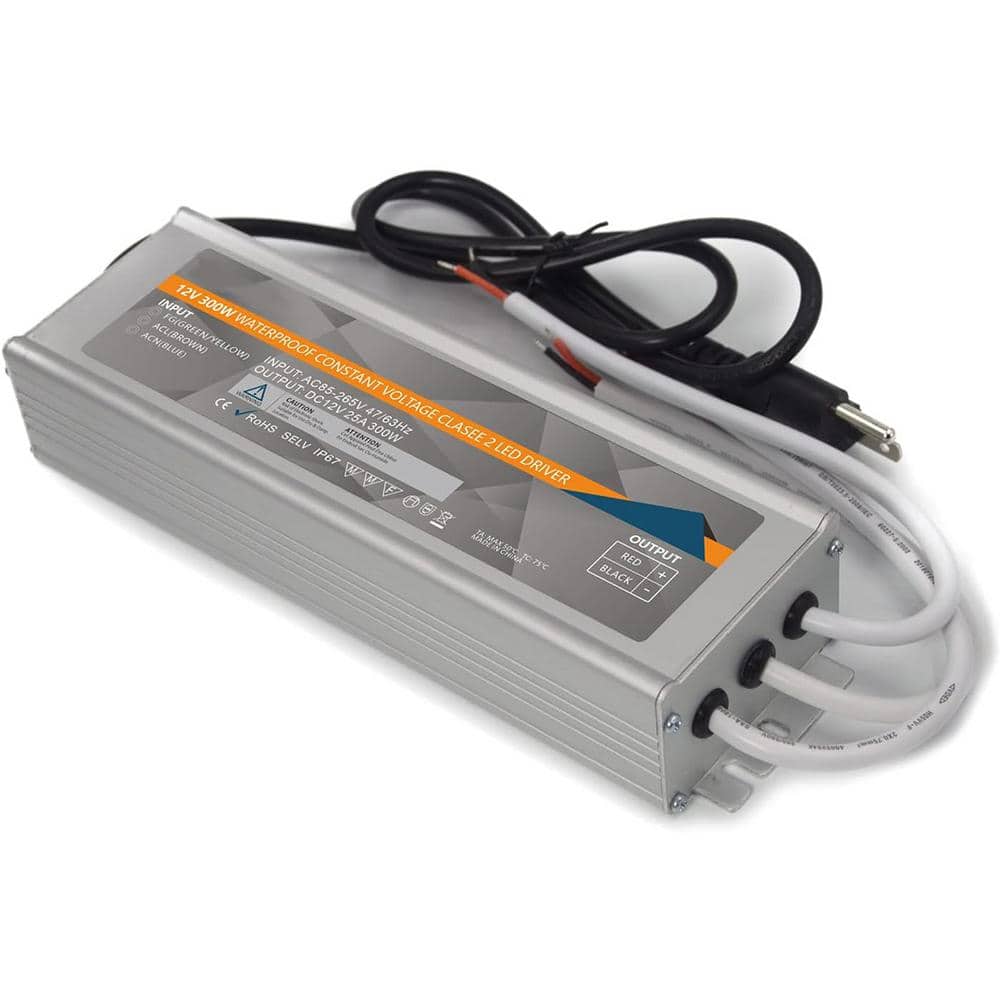 Yichuhaoxi 300W 12V Waterproof IP67 LED Power Supply Driver Transformer LED Power Supply Adapter ...