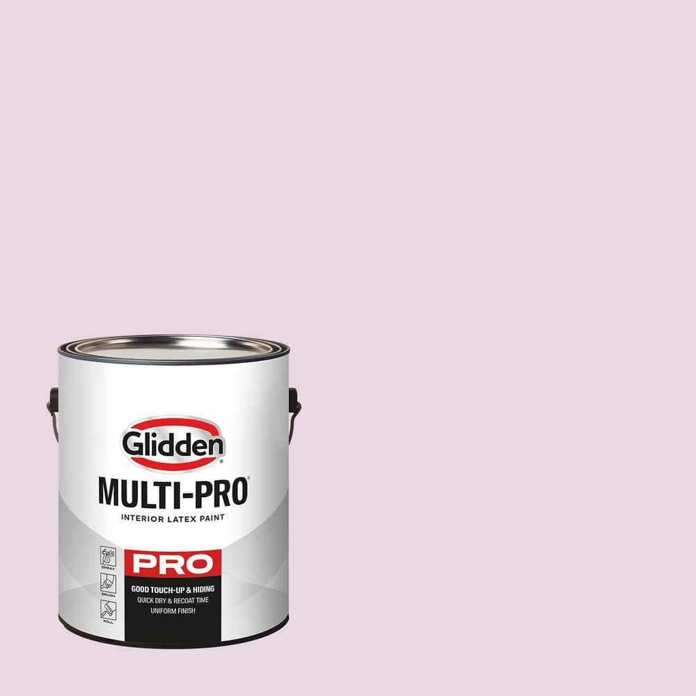 Glidden Multi-Pro 1 gal. PPG1180-2 Rajah Rose Semi-Gloss Interior Paint ...