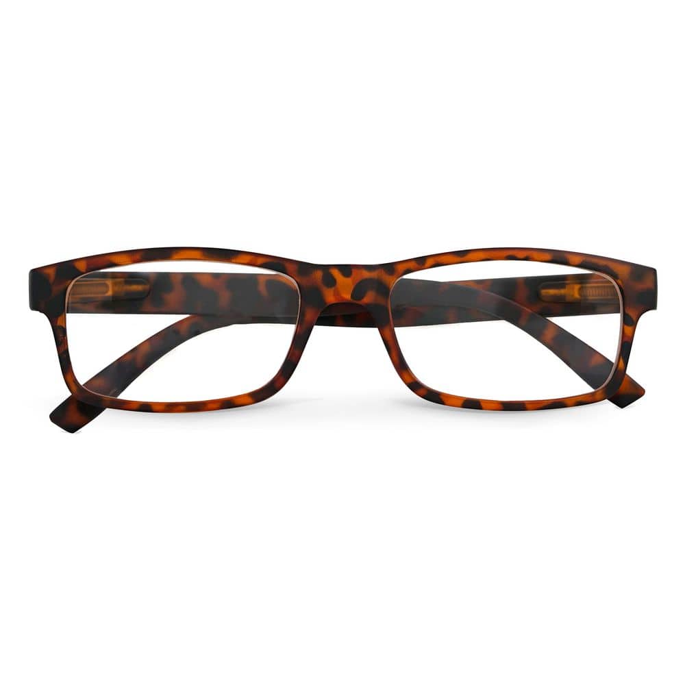 Magnifeye Retro Tortoise 1.25 Reading Glasses 85873-08 - The Home Depot