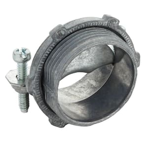 Commercial Electric 3/8 in. (1/2 in. Knockout) Non-Metallic Clamp ...