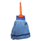 Boardwalk 24 oz. Cotton Fiber Head String Deck Mop with 54 in. Wooden ...