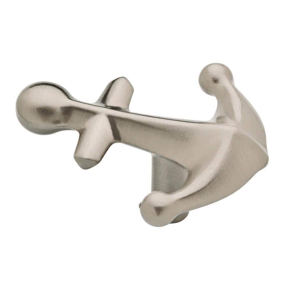 Liberty Anchor 1-3/4 in. (44 mm) Satin Nickel Cabinet Knob P32411C-SN ...
