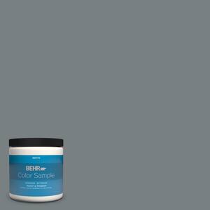 BEHR MARQUEE 1 gal. #N450-5 Intergalactic Semi-Gloss Enamel Exterior ...